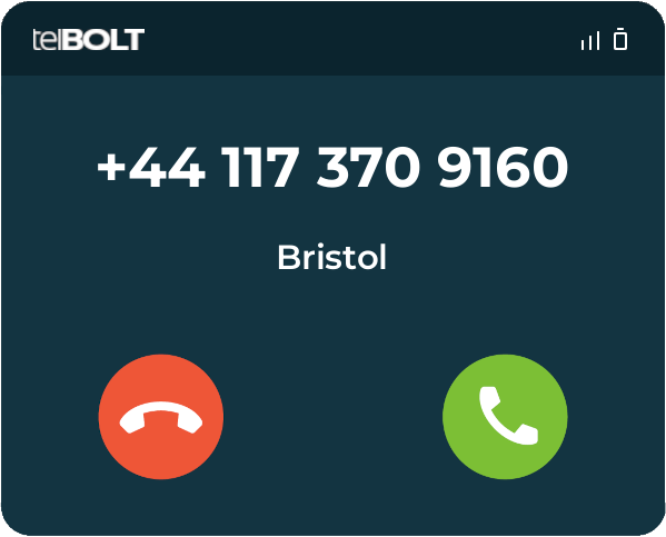 Who is 01173709160 / 0117 370 9160 from Bristol - telBOLT