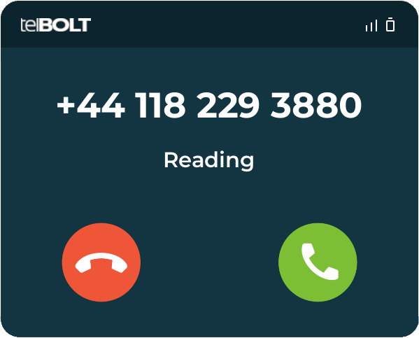 Who is 01182293880 / 0118 229 3880 from Reading - telBOLT